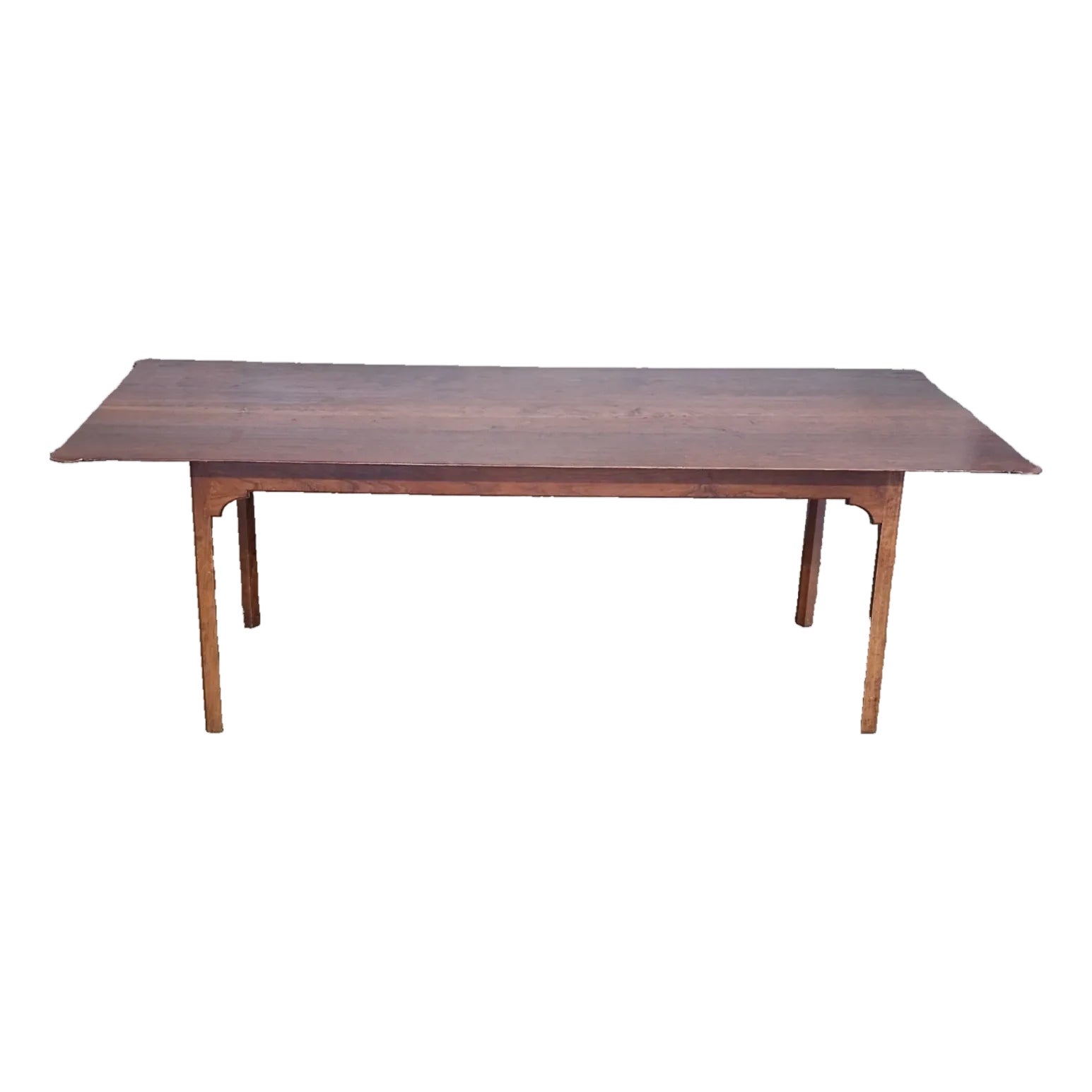 Dr Dimes Cherry Large Farmhouse Dining Room Table Benchmade | Chairish