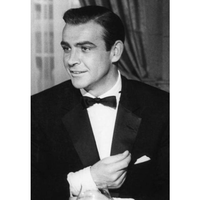 2000 Sean Connery Framed in White | Chairish