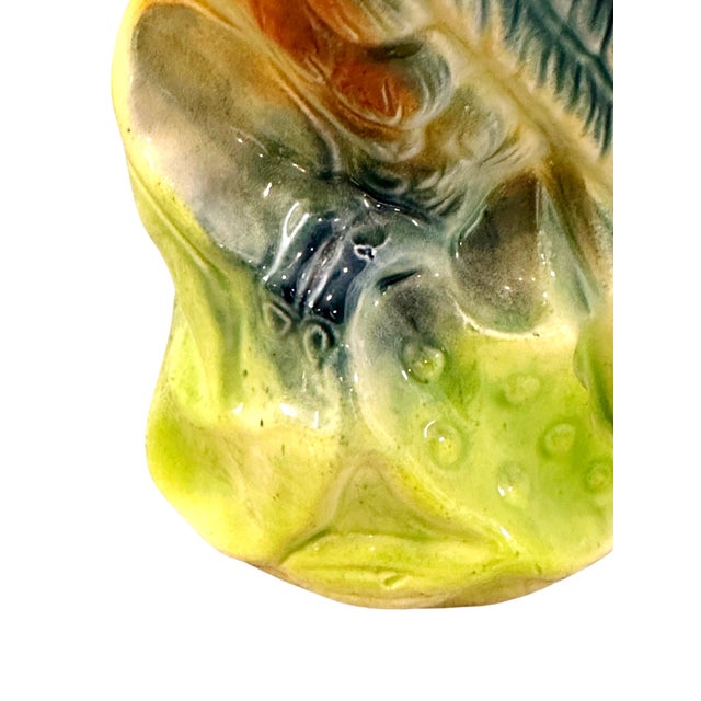 Early 20th Century French Majolica Cockatoo or Parrot Pitcher by St ...