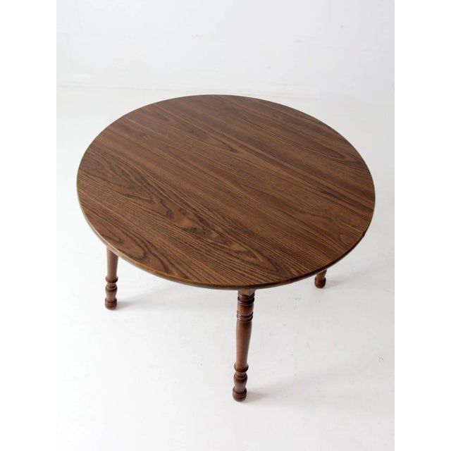 Mid Century Colonial Style Dining Table | Chairish