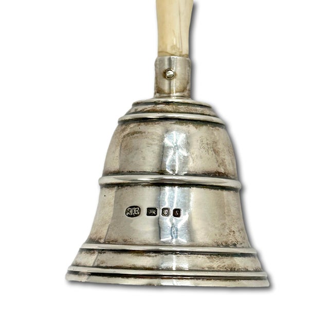 Fine Quality Circa 1973 Heavy Solid Cast Sterling Silver Dinner Bell by ...