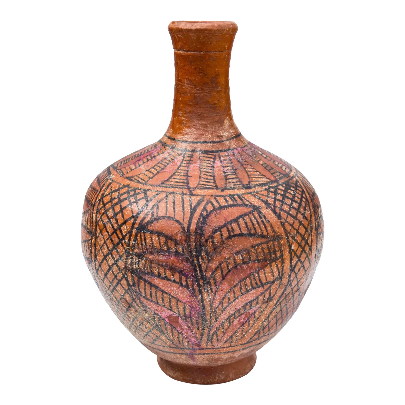 Antique Moroccan Berber Pottery Jar | Chairish