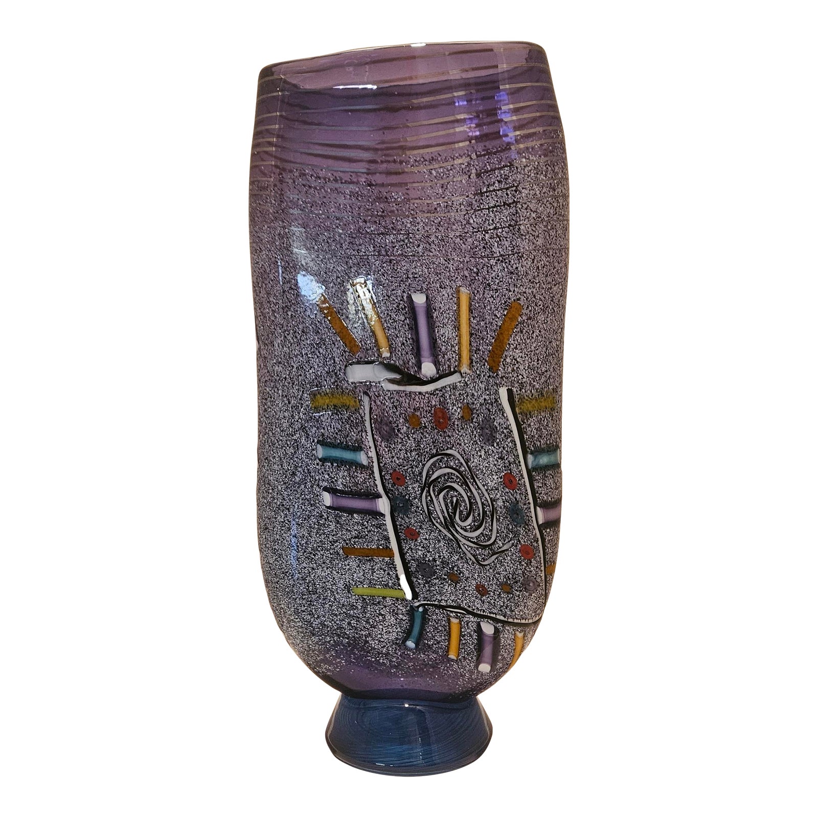 Pizzichillo & Gordon Glass Studio Sculptural Vessel | Chairish
