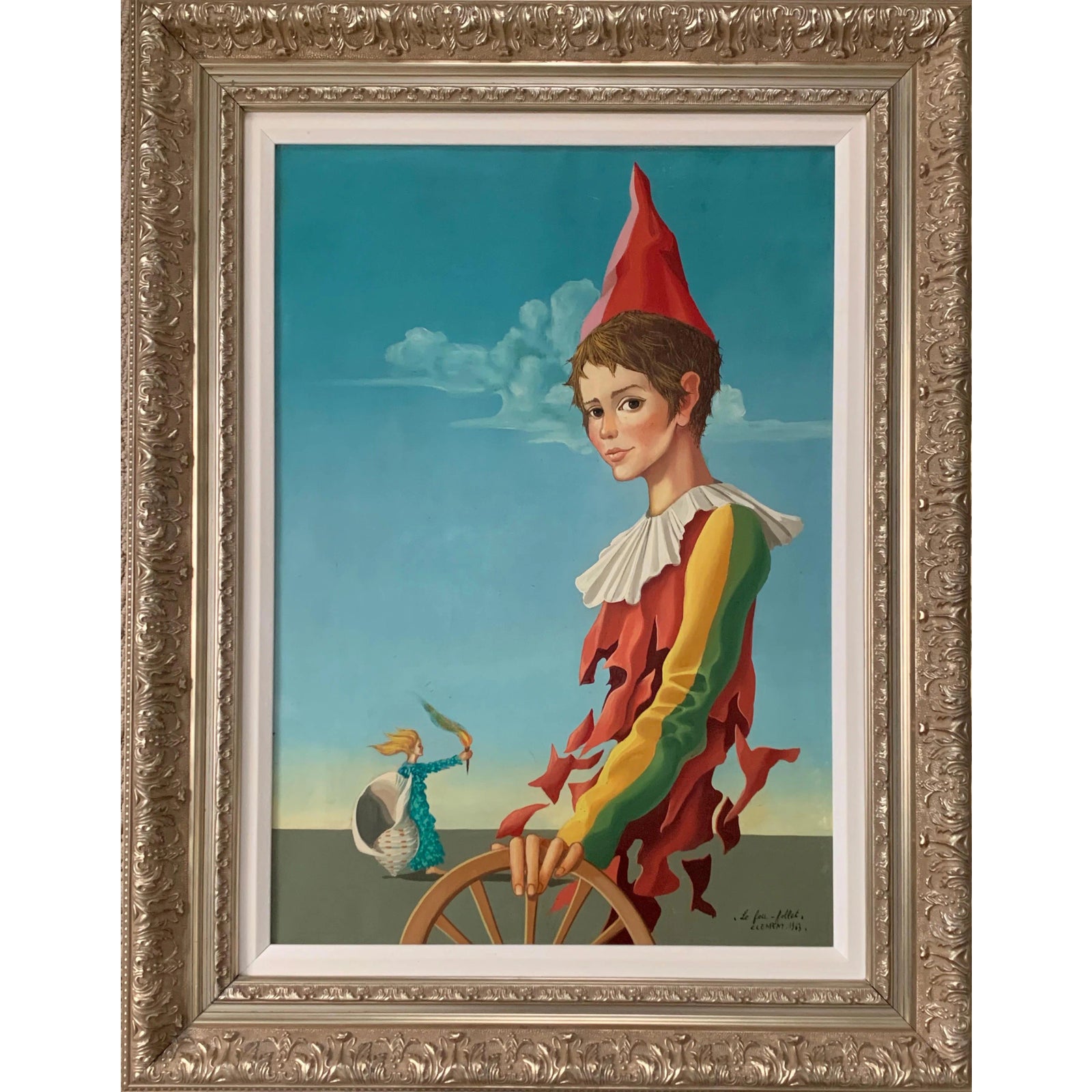Jean-Pierre Clement Le Feu-follet 1963, Framed | Chairish