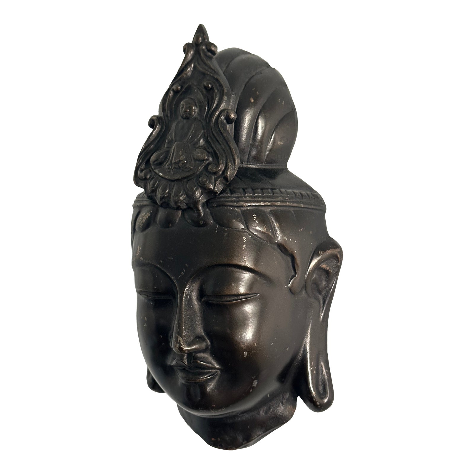 Buddha Mask Kannon Bosatsu Wall Art | Chairish