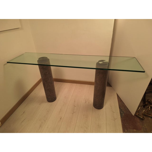 M4 Model Console Table by Angelo Mangiarotti for Skipper, 1990s | Chairish