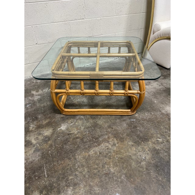 Vintage Ficks Reed Coffee Table - Sale | Chairish