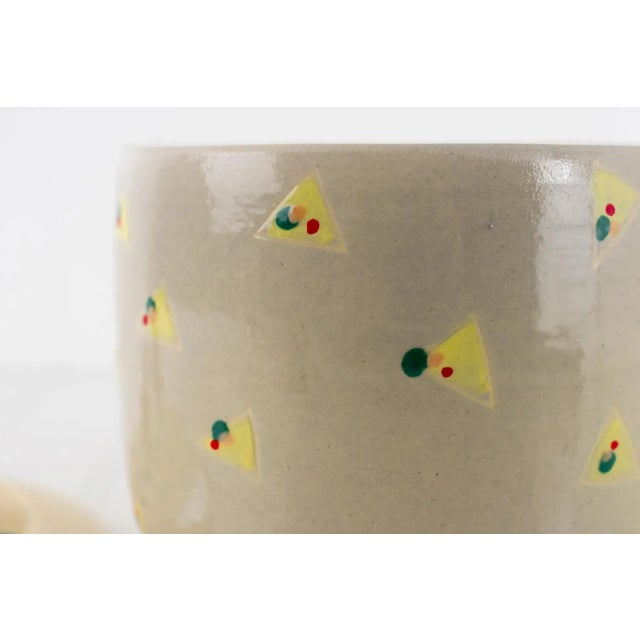 1990s Handmade Lidded Pottery Bowl - Signed and Numbered – Memphis ...