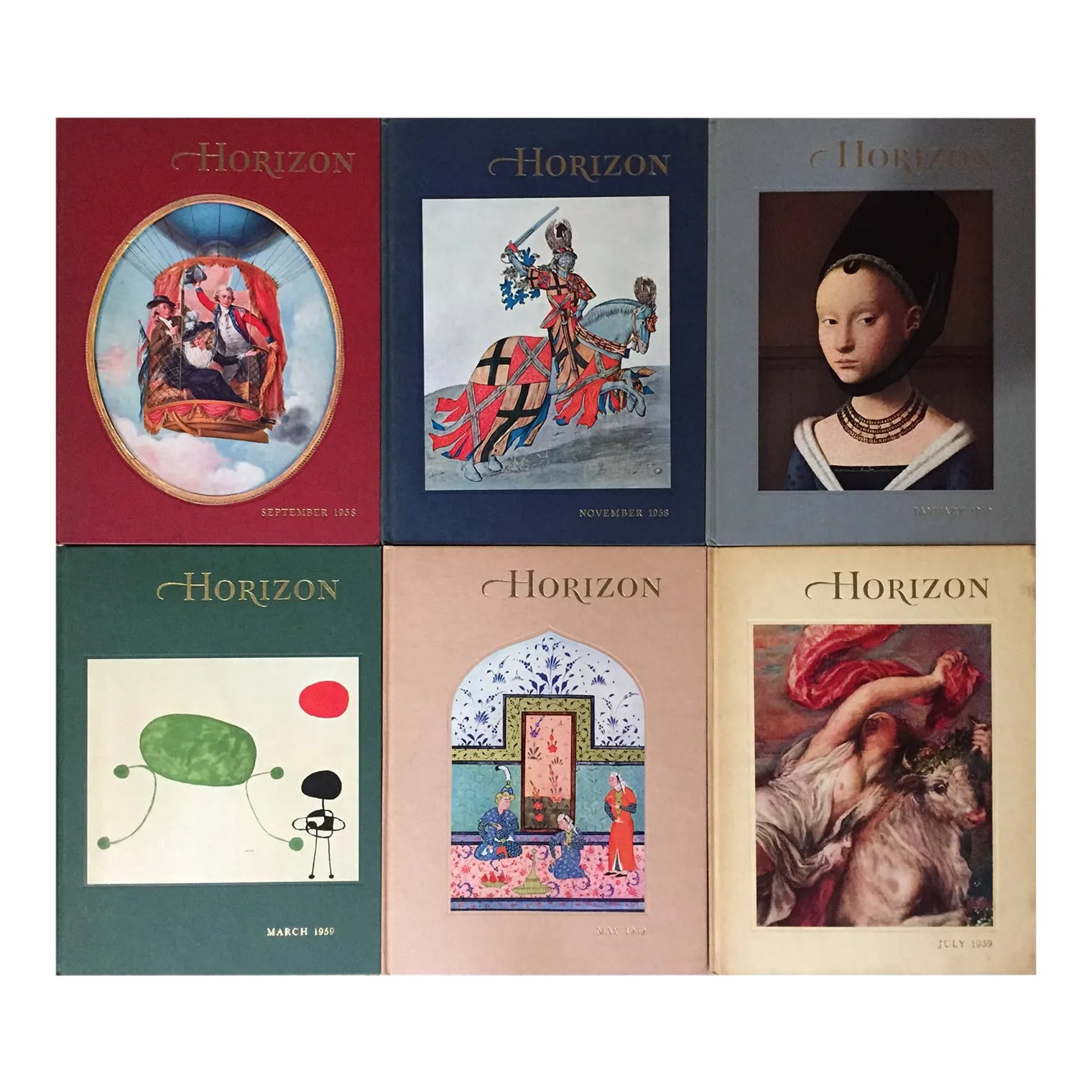 Horizon Magazine, 1958-59 Editions Plus Index | Chairish