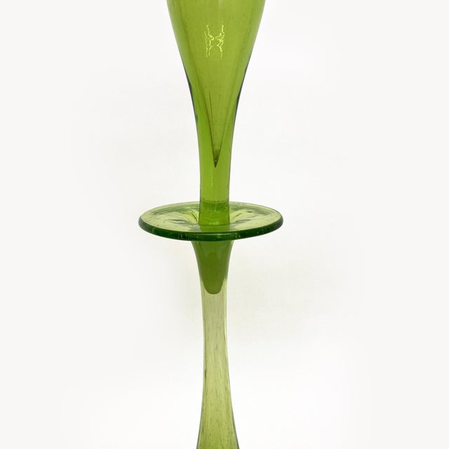 Vintage Blenko Shot Glass Decanter, Eames Era, by Wayne Husted | Chairish