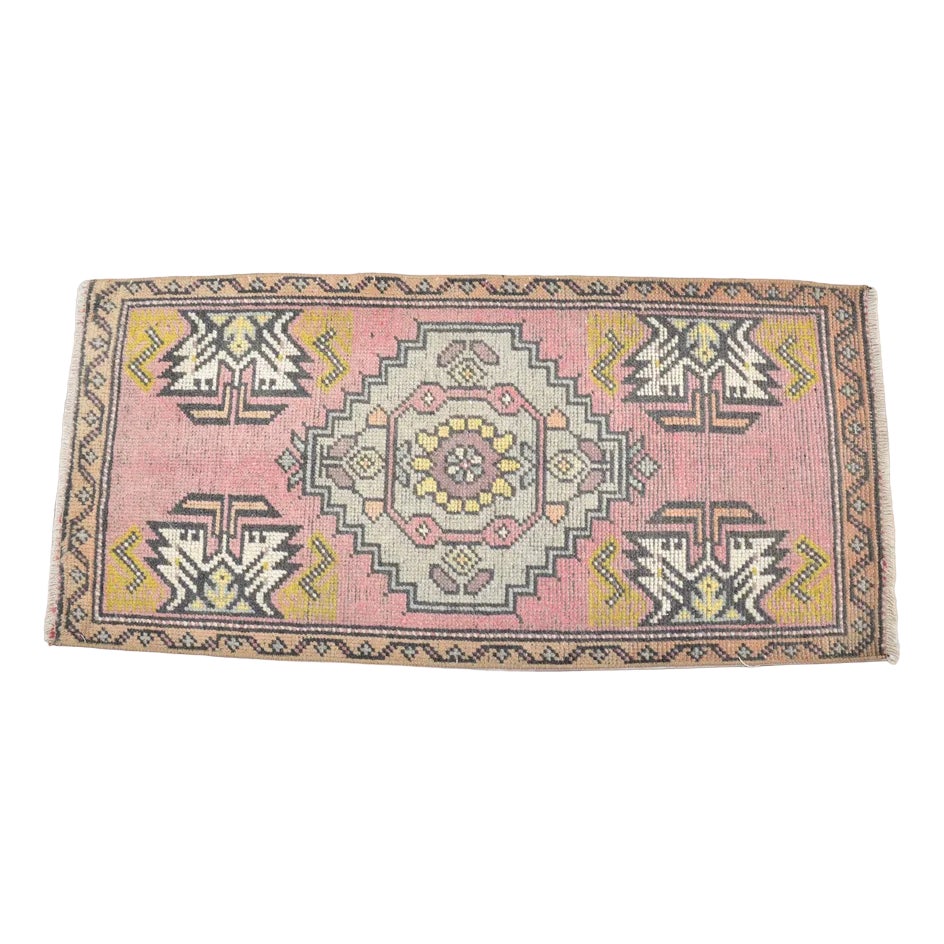 Small Wool Rug, 1960s | Chairish