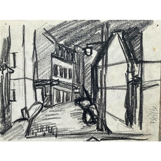 Frank Wallace Philadelphia Streets and People Drawing | Chairish