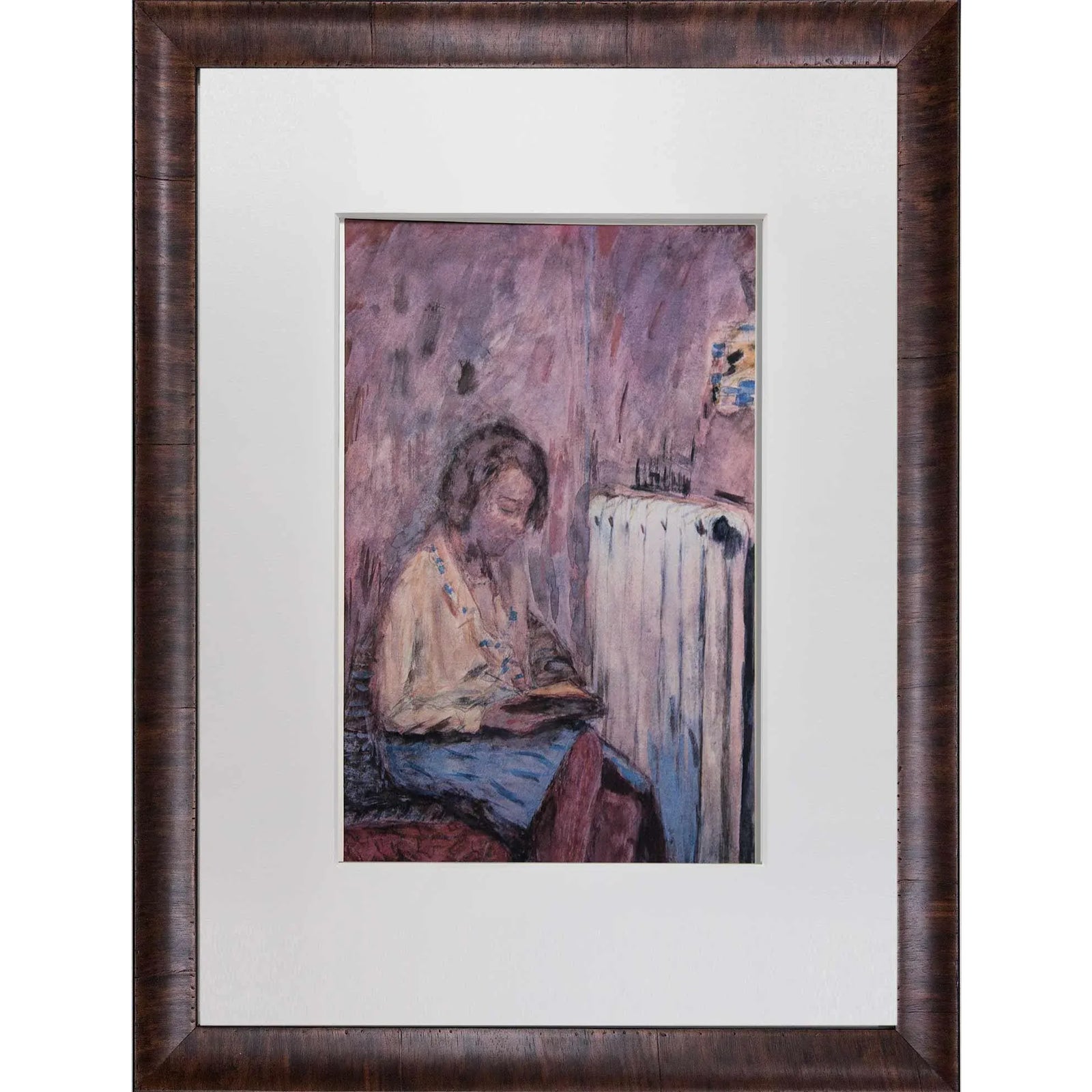 Pierre Bonnard Lithograph with Archival Frame | Chairish
