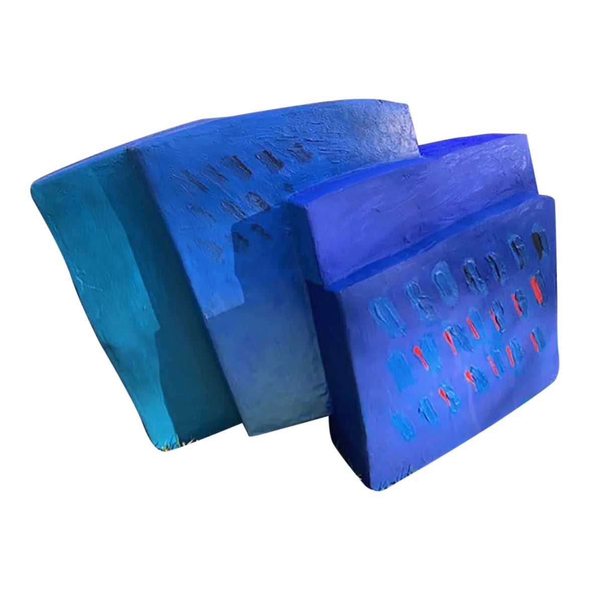 1980s Calman Shemi Dinamics Squaris Sculpture | Chairish