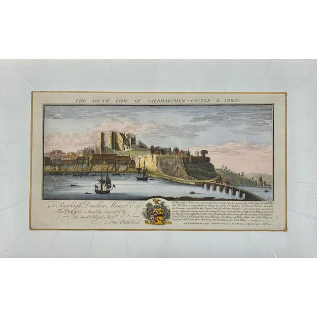 Set of 4 19th Century Hand Colored English Lithographs in Frames | Chairish