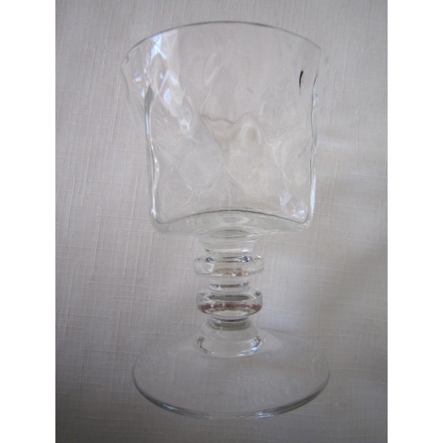 Set of 6 Vintage Bryce Glass Esquared H6 Martini Cocktail Glasses ...