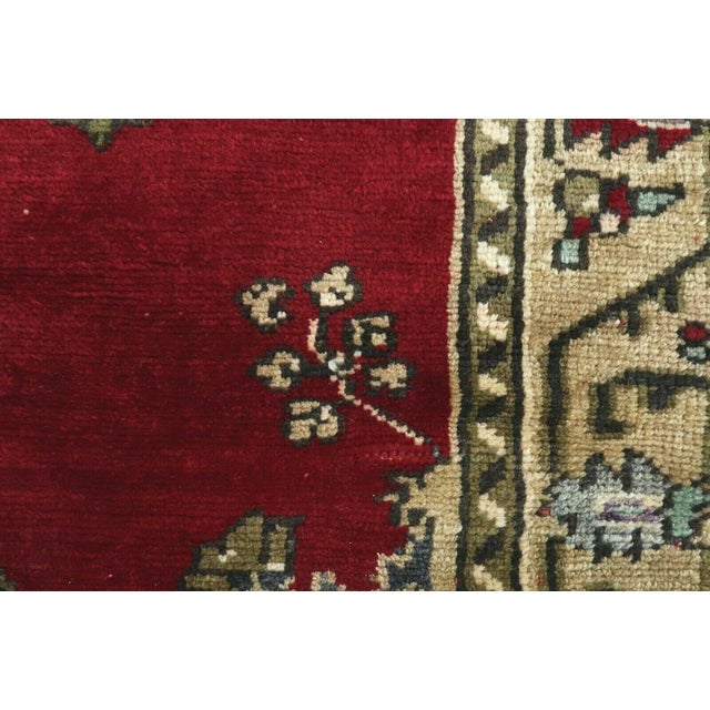 1960s Vintage Turkish Mini Rug - 27" X 55" | Chairish