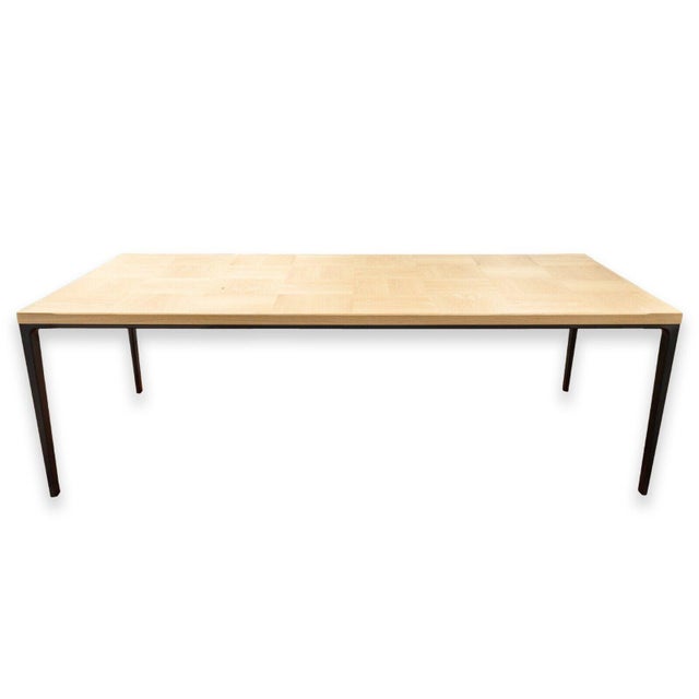 Maxalto "Alcor" Contemporary Modern Brushed Light Oak Rectangular ...
