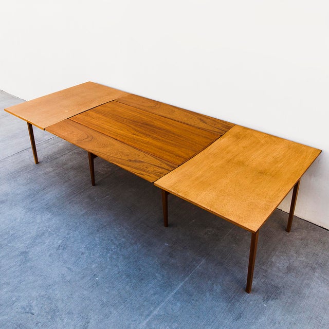 1960s Mid Century Swedish Teak Metamorphic Coffee → Dining → Banquet ...