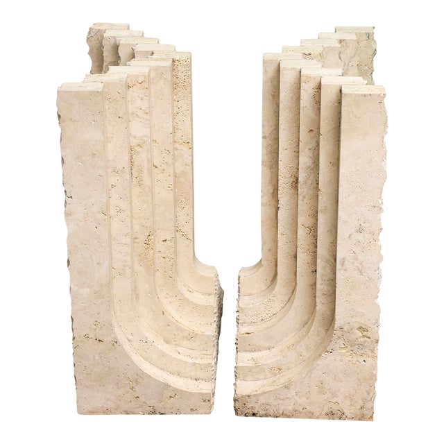 Organic Coral Stone Pedestal Table Bases for a Desk, Dining Table, or ...