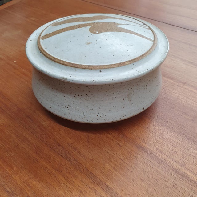 1990s Potter Charles Halling Studio Pottery Serving Set - 4 Pieces ...