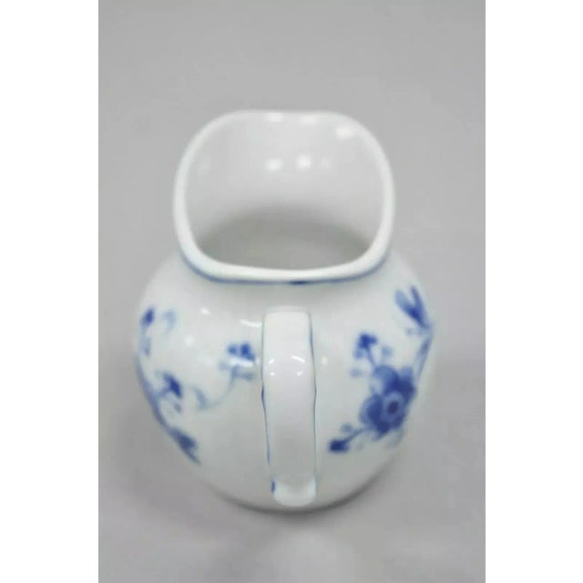 Circa 1900s Victoria Blue 7050 Porcelain Mini Creamer by Sigma | Chairish