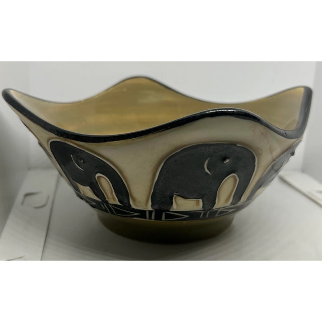 Vintage Authentic South African Ceramic Decorative Bowl Set by World ...