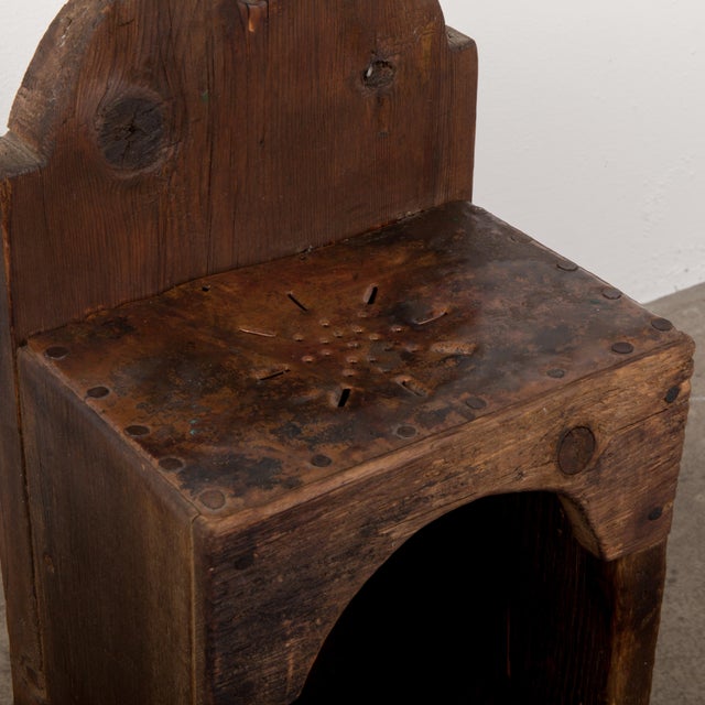 Mid 19th Century New England Primitive Sconce | Chairish