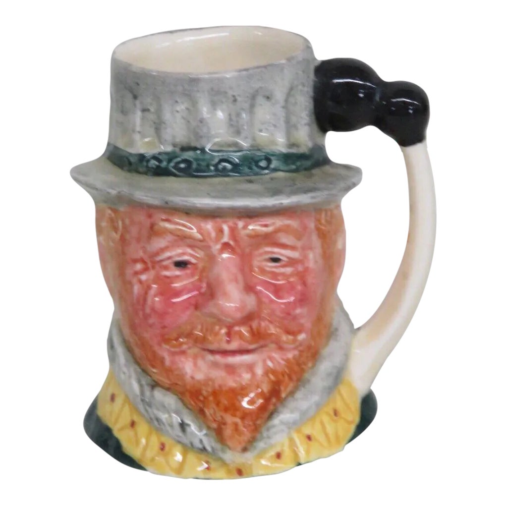English Lancaster and Sandland Toby Character Drake Mug 3969b | Chairish