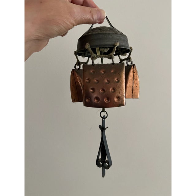 Vintage House Gong for Wall Mounting, Owl Plate With Three Copper ...