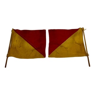 Vintage Nautical Flags | Chairish