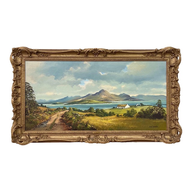 Denis Thornton, Original Post-War Painting of Clew Bay County Galway ...