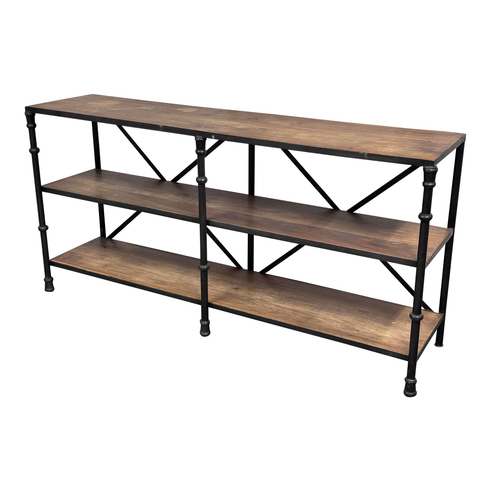 Wrightwood Rustic European Console | Chairish