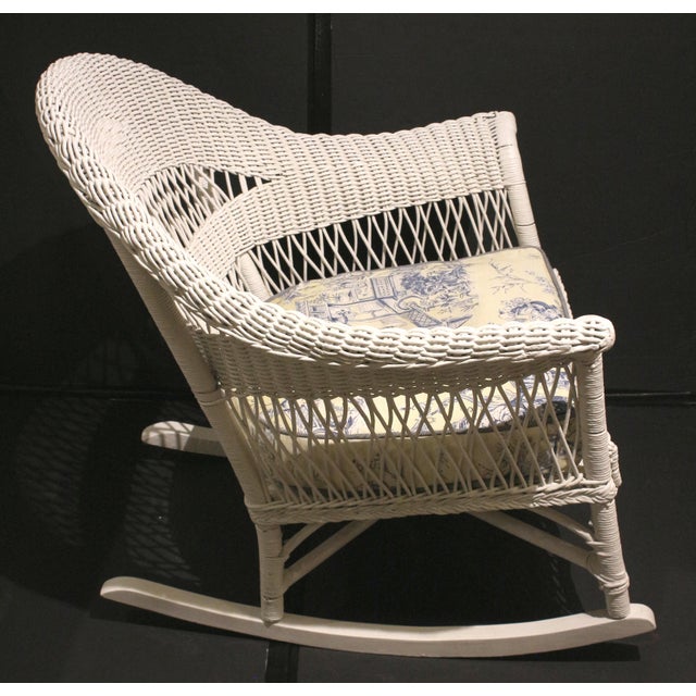 Early 20th Century Heywood-Wakefield Rocking Chair | Chairish