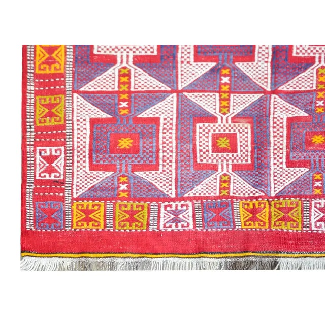 Vintage Anatolian Cicim Rug | Chairish