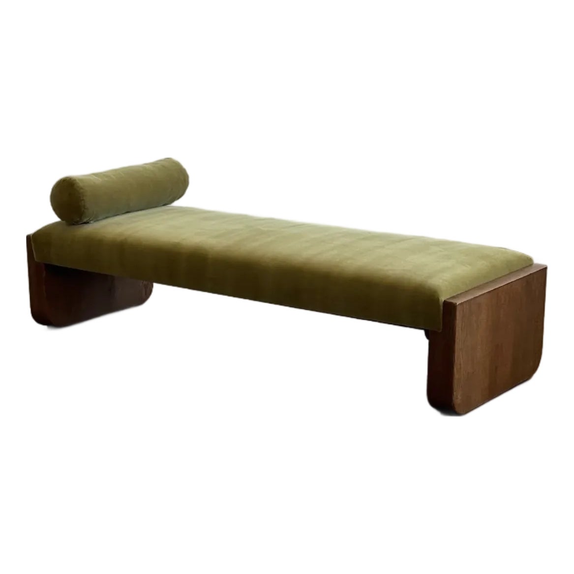 La Luna Daybed - Loose Feather Bolster - Floor Model | Chairish