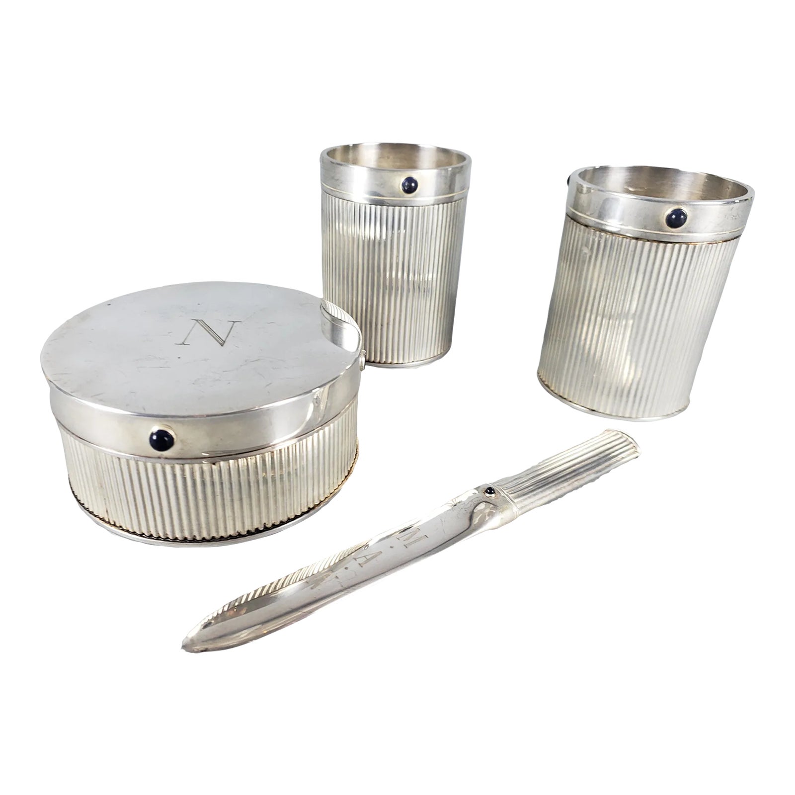 Cartier 5-Piece Desk Set $2,750 | Chairish