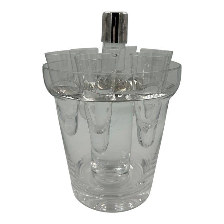 Ercuis Saint Hilaire Vodka Service Set | Chairish