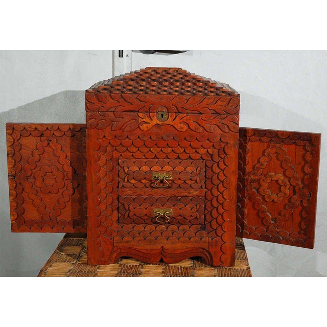 Folk Art Compendium/Chest | Chairish