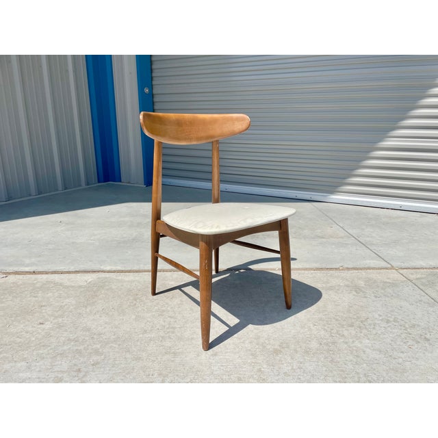 1960s Mid Century Modern Maple Side Chairs - Set of 2 | Chairish