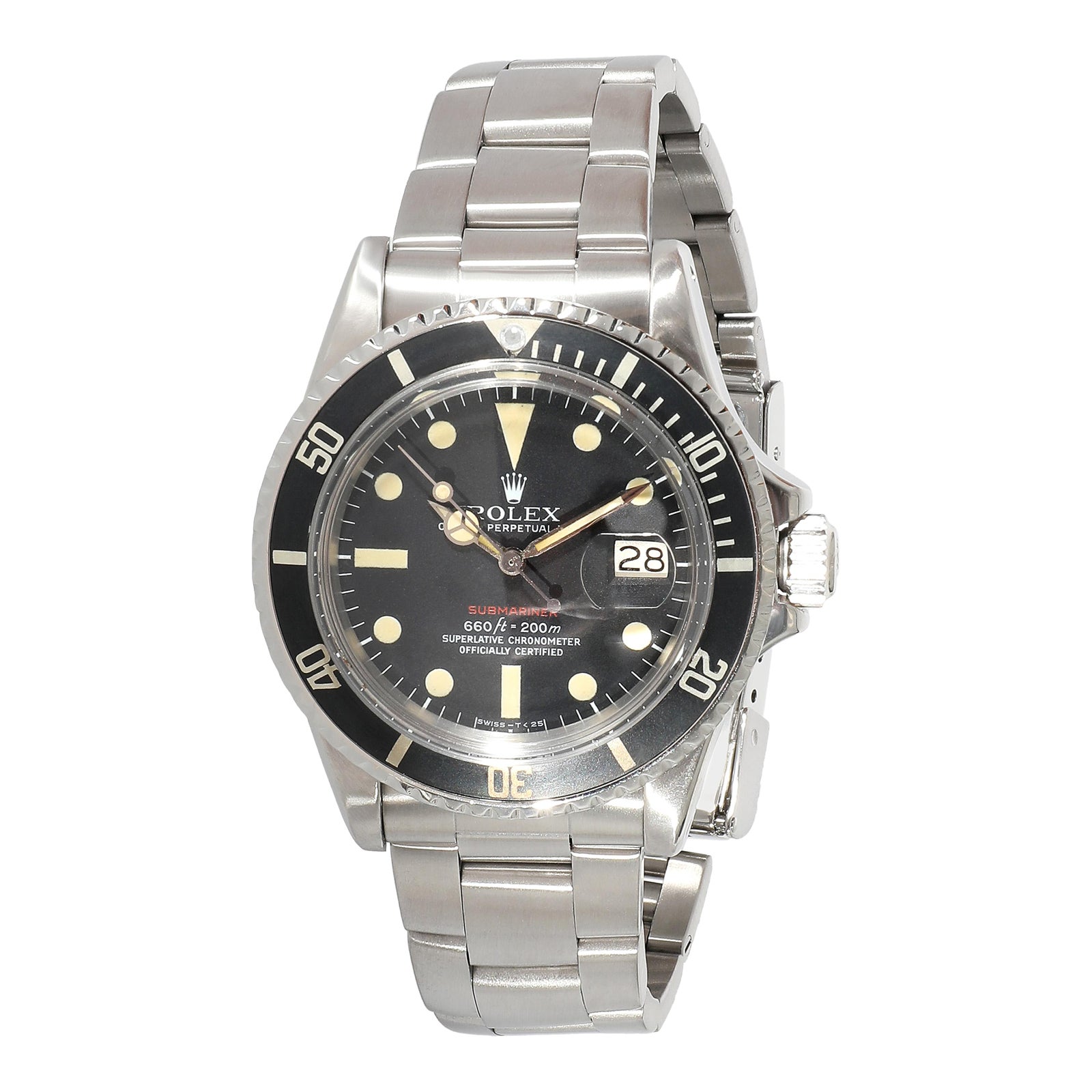 Rolex Submariner 1680 Men's Watch In Stainless Steel | Chairish