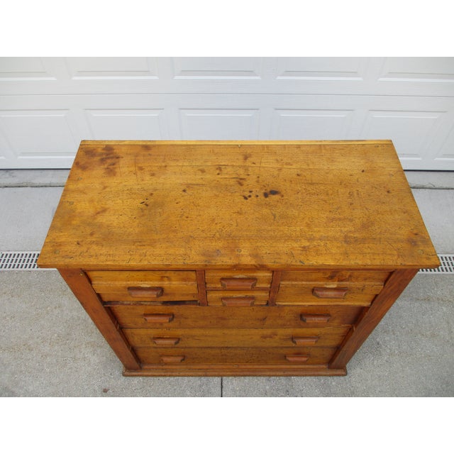 Large Antique Primitive Chest of Drawers or Storage Cabinet | Chairish