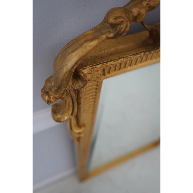Carvers Guild Regency Style Gold Gilt Wall Mirror | Chairish