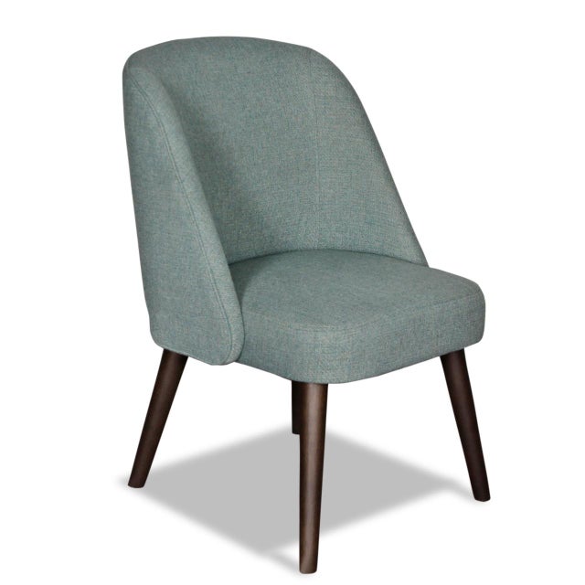 Cora Chair With Boucle Tatum Haze Upholstery From R&b | Chairish