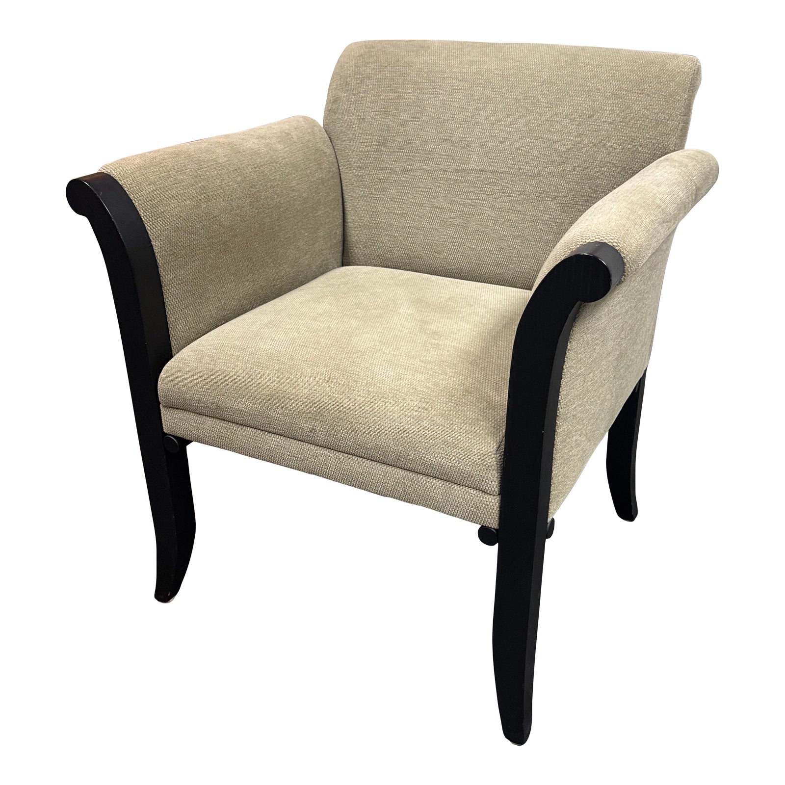 Circa 1990's Gary Hutton Designs Custom Design Arm Chair | Chairish