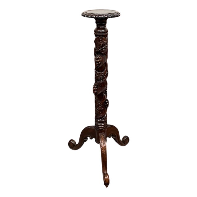 English Pied De Stalle Plant Stand | Chairish