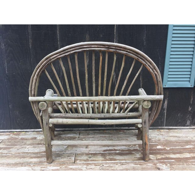 Twig Garden Bench | Chairish