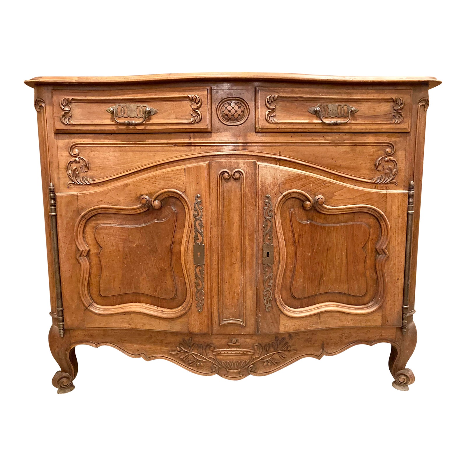 Louis XV Style Walnut Buffet | Chairish