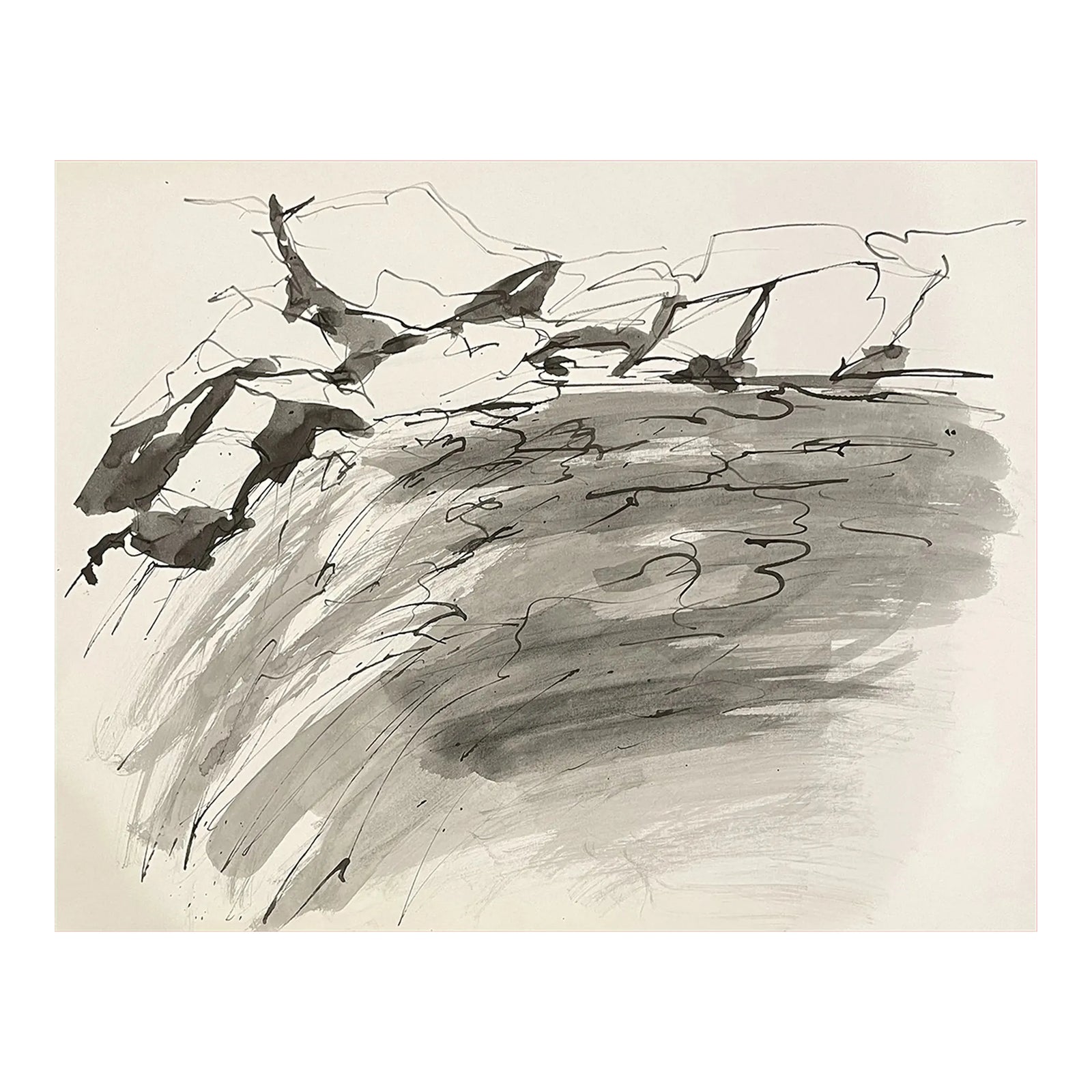 1965 Neil Meitzler Granite Falls Washington Painting | Chairish