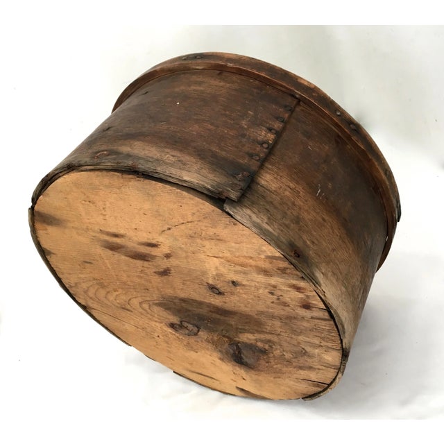 Large Size Antique American Rustic Country Primitive Steam Bent Oak ...